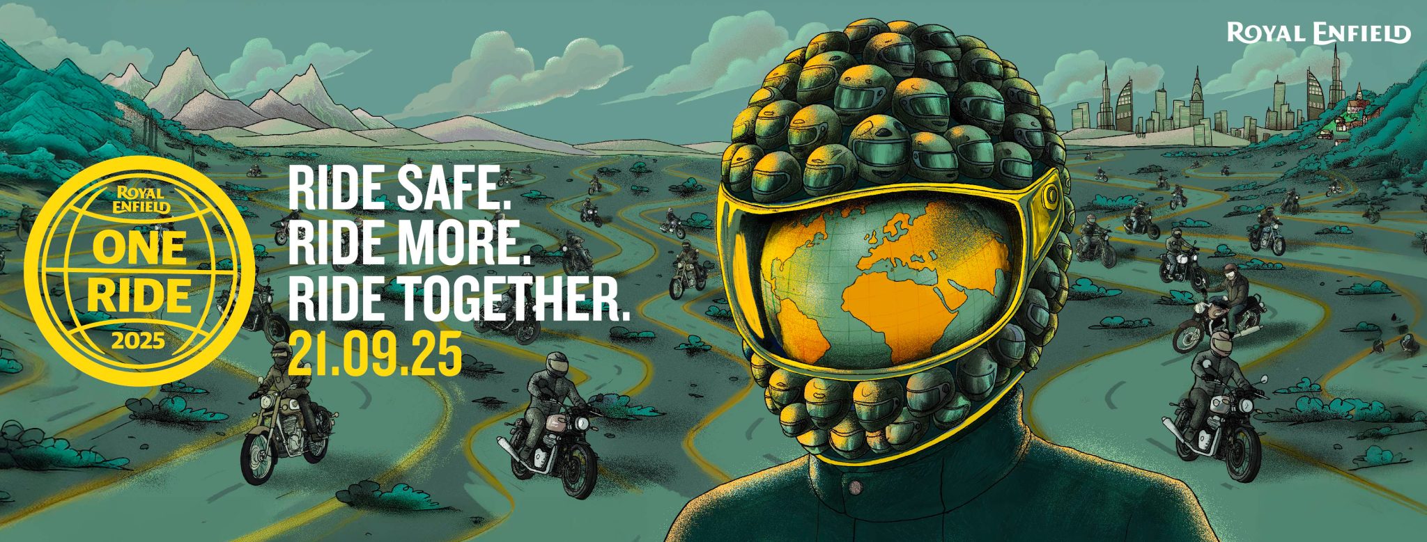 Royal Enfield One Ride 2025 op 21 september - Motorrijder