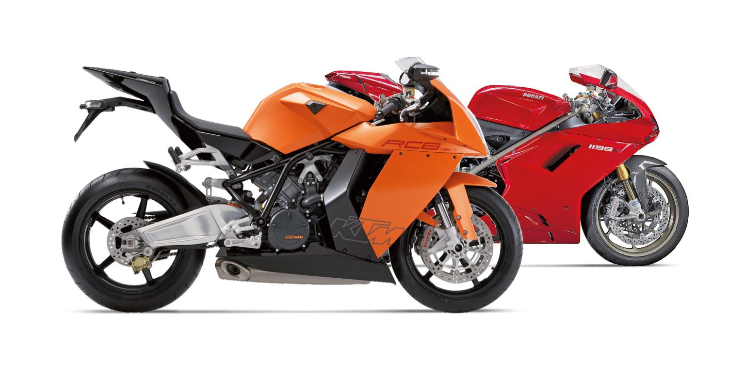 KTM 1190 RC8 - Motorrijder